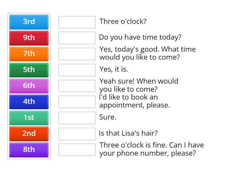 Rearrange- U7- L7.3 - Match up