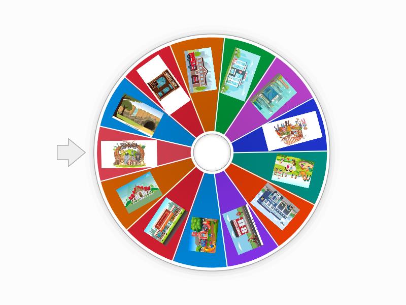 Place - Spin the wheel