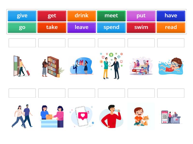 GG3 - irregular verbs - Une las parejas