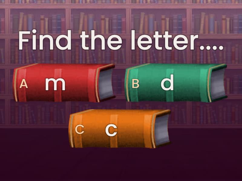 Which is the Letter Mm? - Quiz
