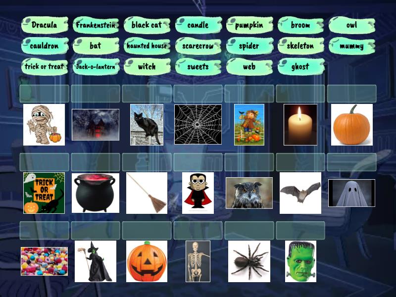 Halloween - Match up