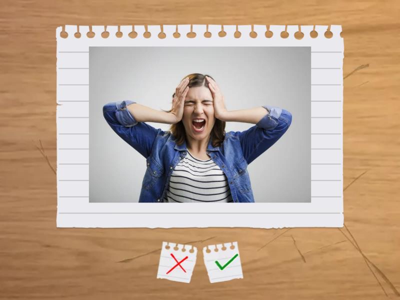 body language - Flash cards