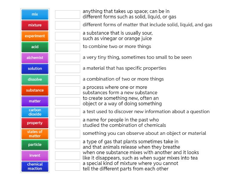 Mystery Science: Chemical Reactions and Properties of Matter (5th grade ...