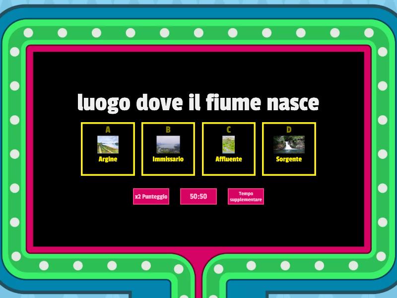 IL FIUME - Gameshow quiz