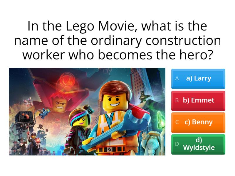 Lego Movie - Quiz