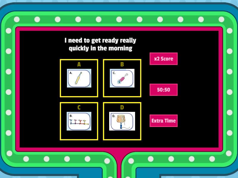 Quiz - Match the problems to the invention - Gameshow quiz
