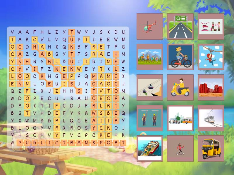 Unit 6 Week 1 Year 3 - Wordsearch