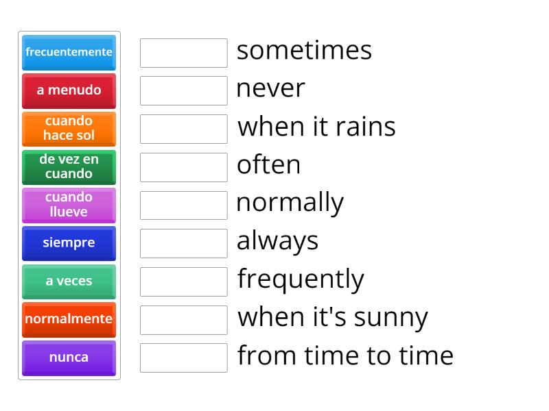 Frequency - Match up