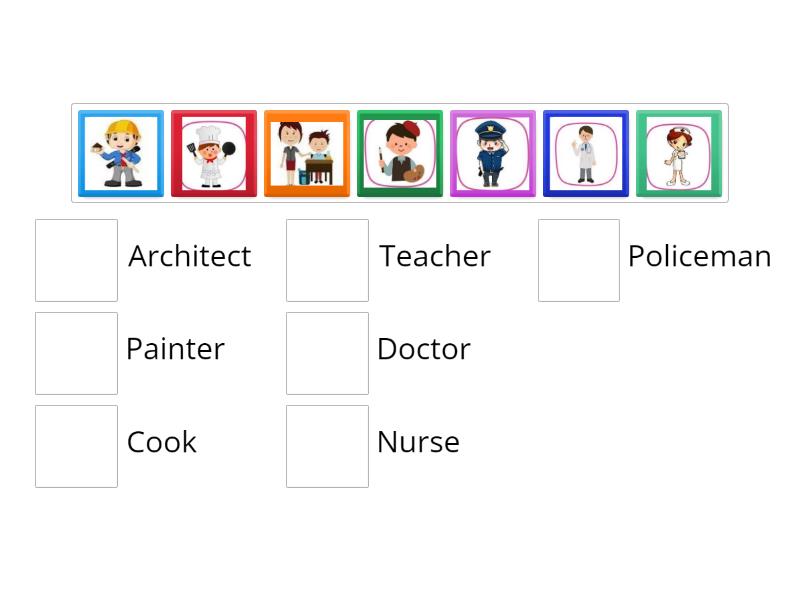 Occupations - Match up