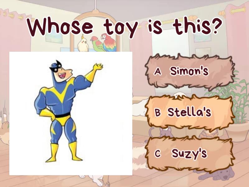 Whose? - Cuestionario