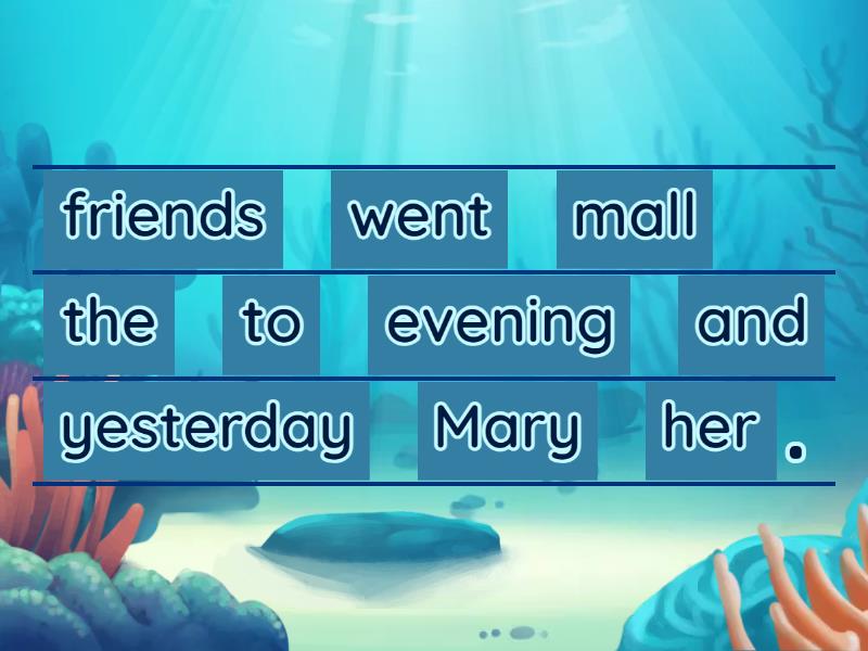 M7c: Correct word - order - Unjumble