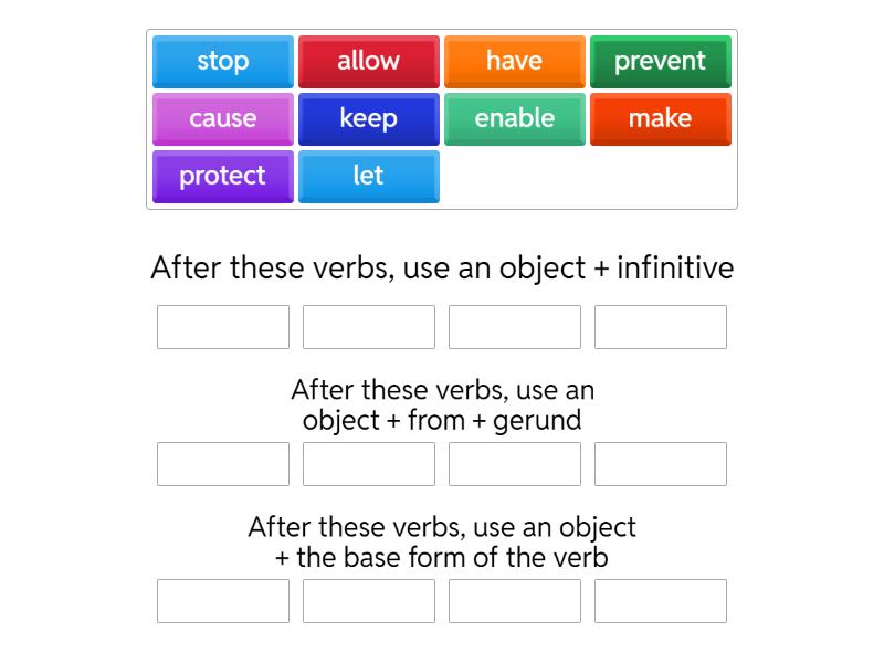 Evolve 5-Unit 10-Grammar-Causative Verbs-Rules - Endreç del grup