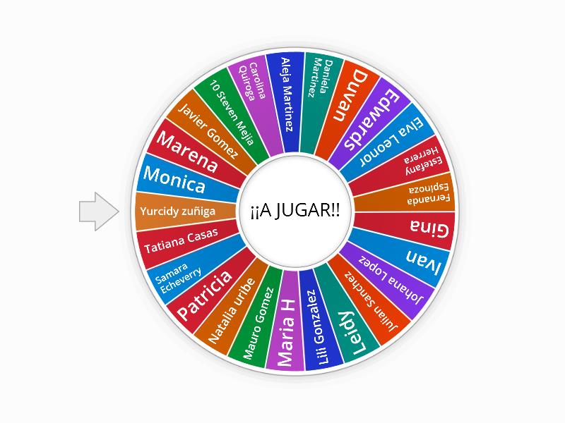 Actividad Interactiva - Random wheel