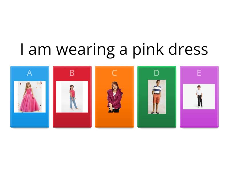 Describing clothes - Quiz