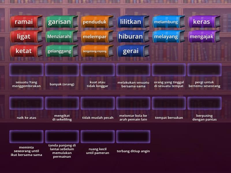 Kosa kata CA2 - Unit 6 - Match up