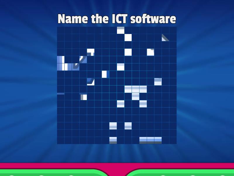 Name the ICT software - Image quiz