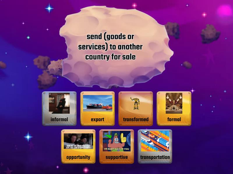 Letterland Unit 26 Vocabulary Grade 3 - Find the match