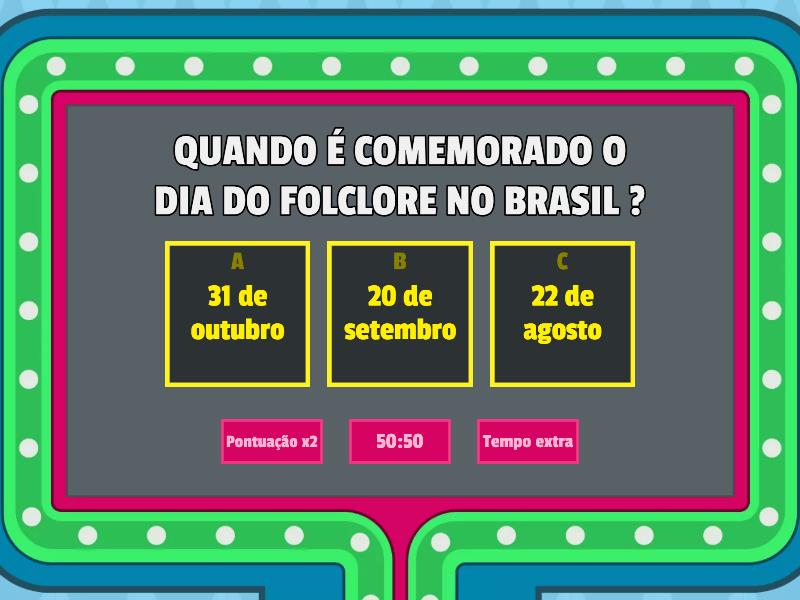 Quiz do Folclore - Game show de TV