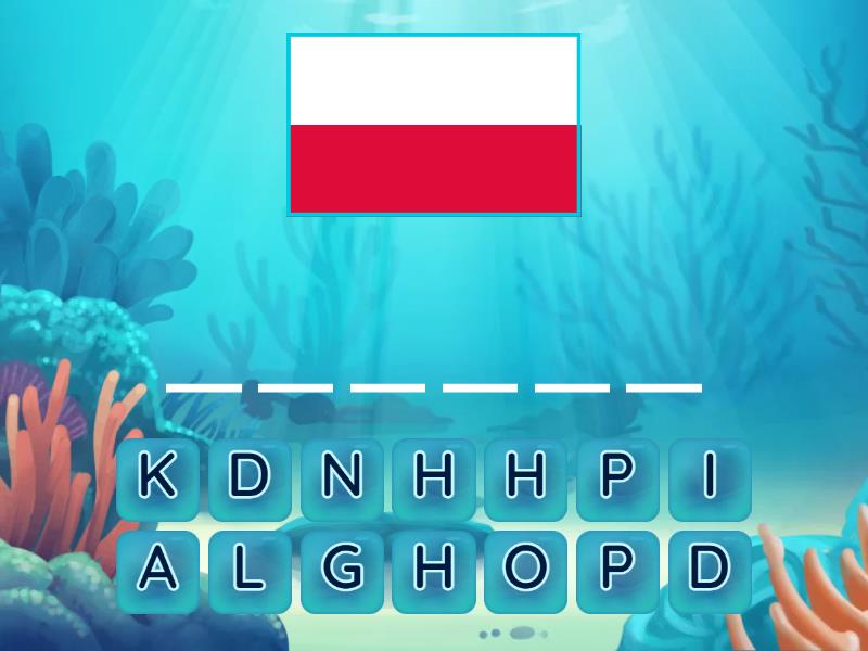 Flags of Europe - Spell the word