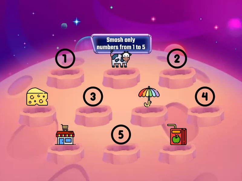 Numbers - Whack-a-mole