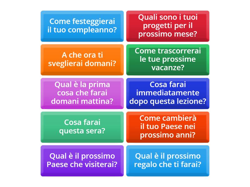 Futuro Semplice - Conversazione - Flip tiles