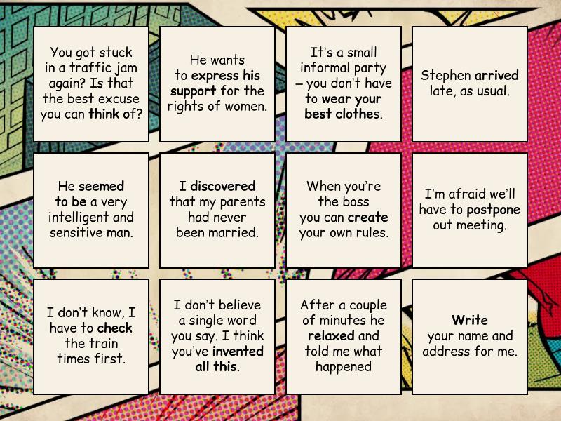 Rephrasing - Flip tiles