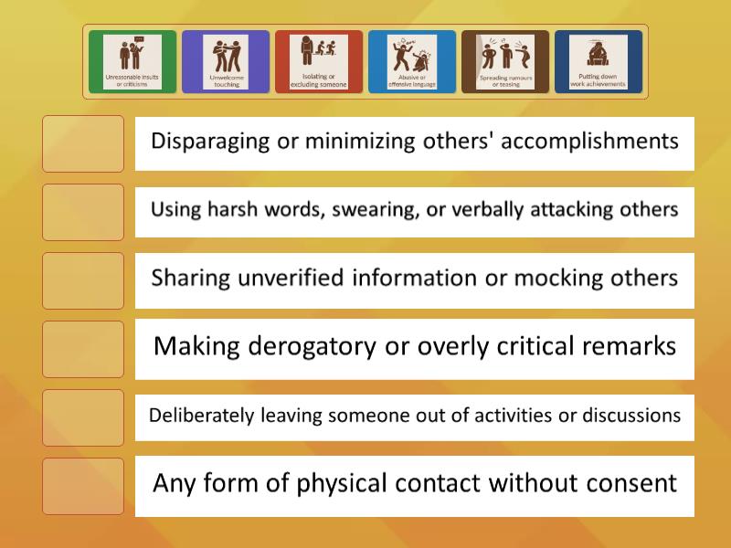 RESPECT - Our commitment to one another - Match up