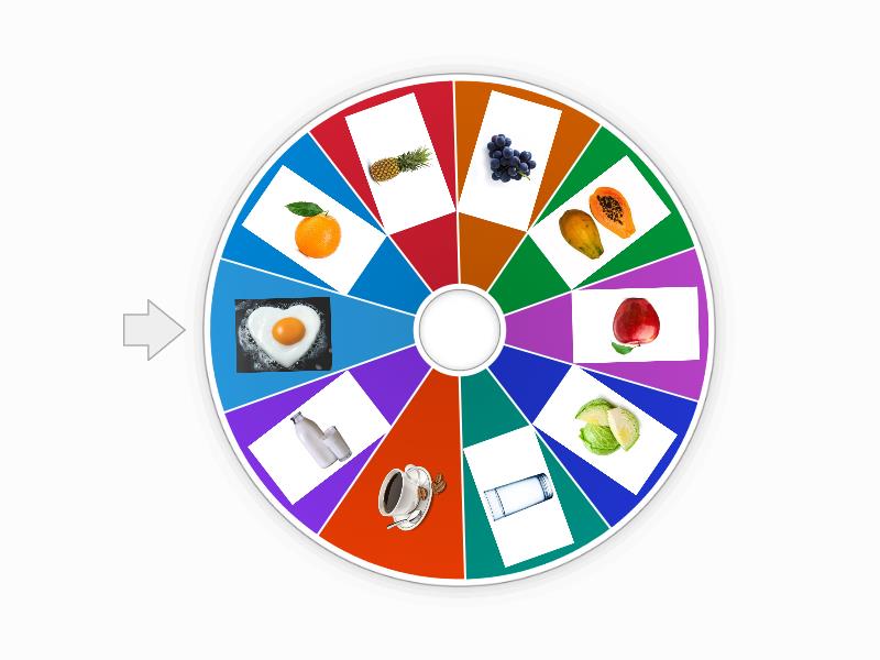 FOODS - alpha - Spin the wheel