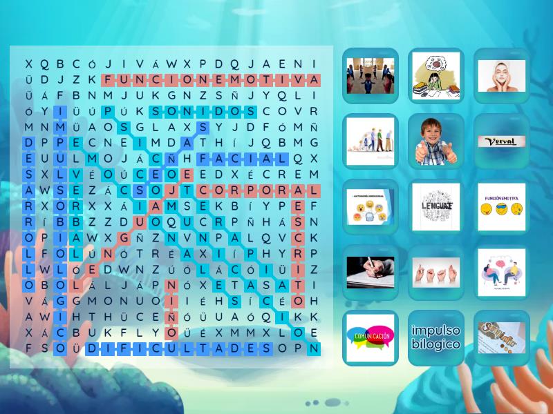 LENGUAJE JACKI - Wordsearch