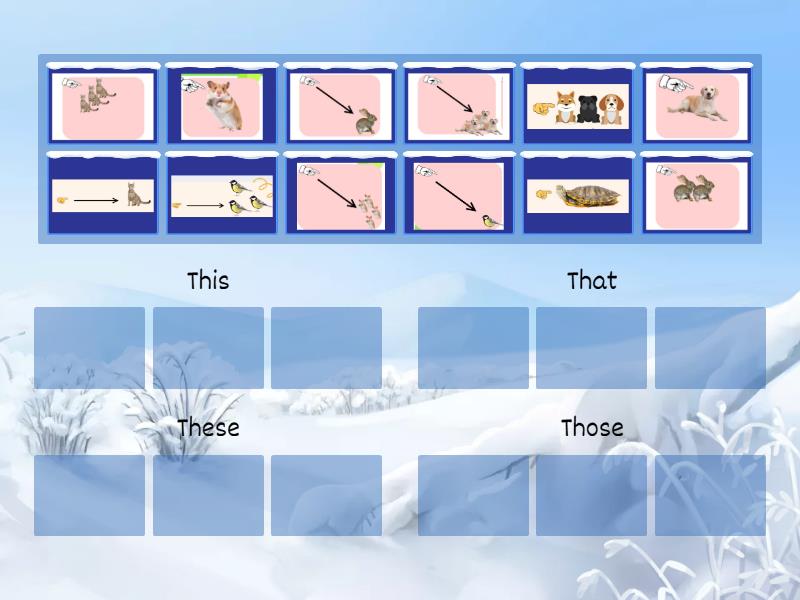 BRI: demonstratives - Group sort