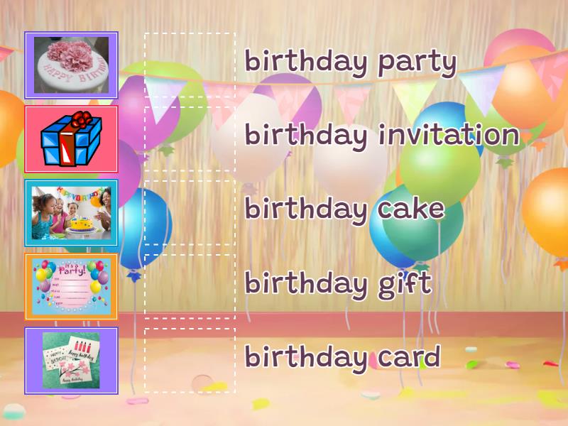 Birthday - Match up