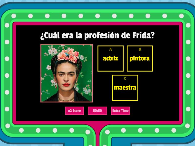 Frida Kahlo. G2 - Game show de TV