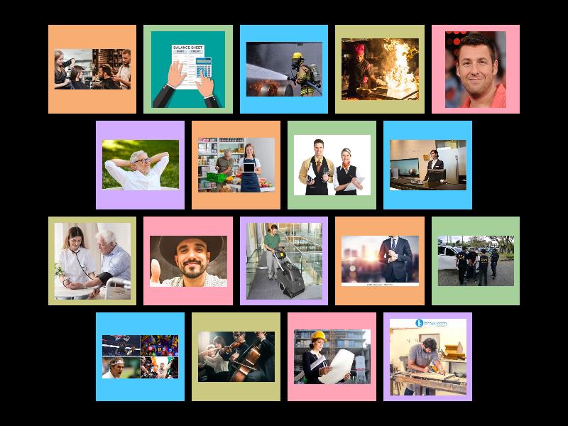 Jobs - Elementary - Flip tiles