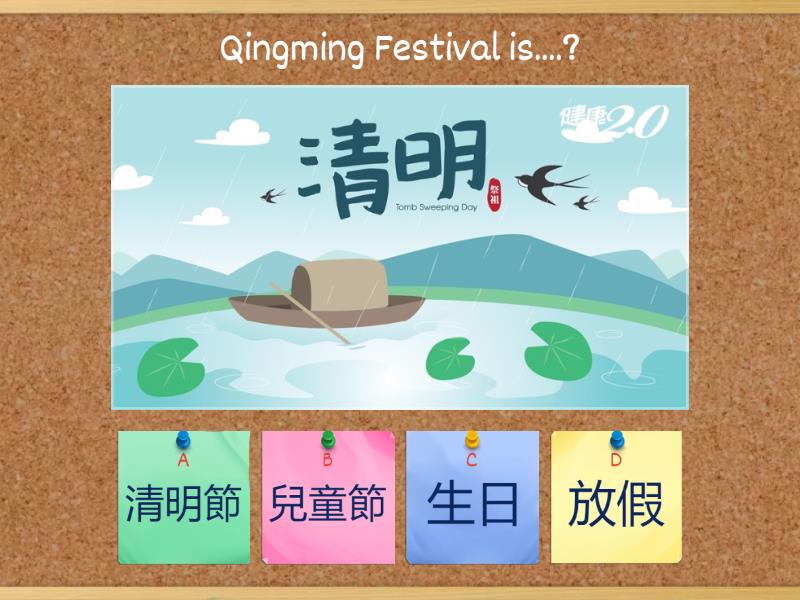 Qingming Festival - Quiz
