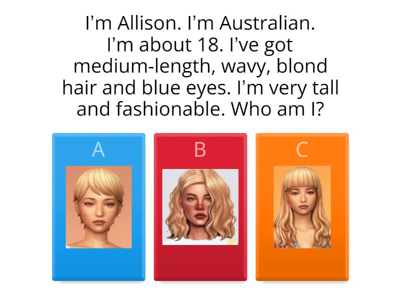 Physical description: Guess who?_rev - Quiz