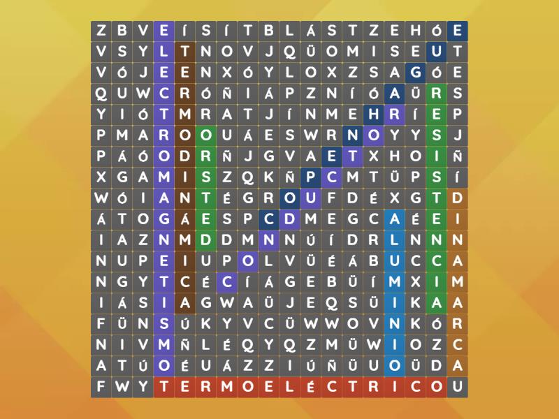 Hans Christian Orsted - Wordsearch