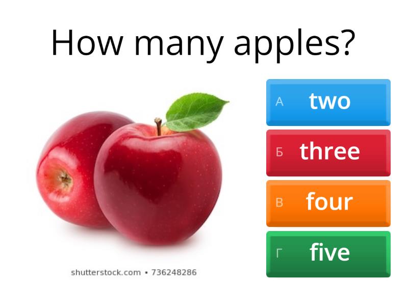 How many? - Quiz