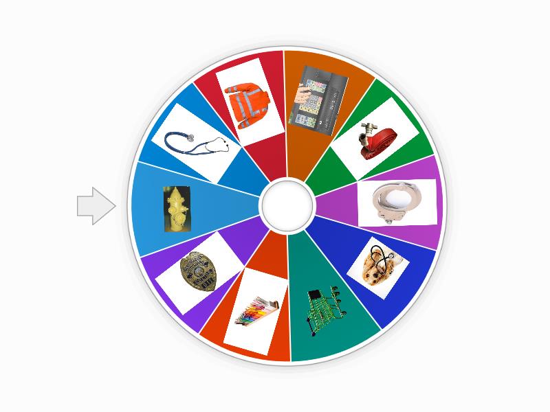 Tools and Community workers - Spin the wheel