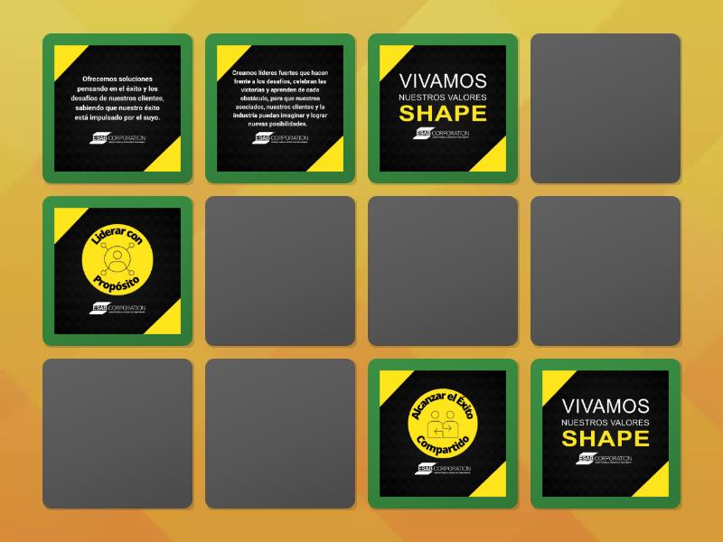 Valores ESAB - Matching pairs