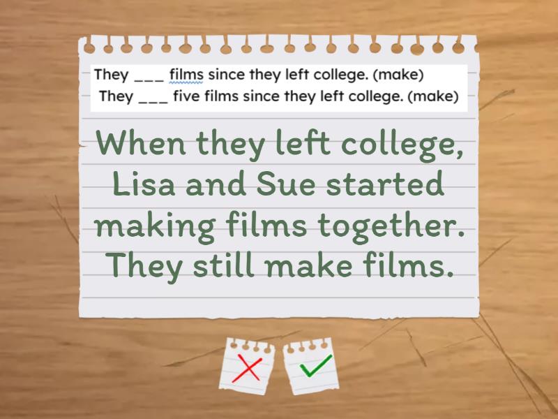 Present Perfect Continuous - Flash cards