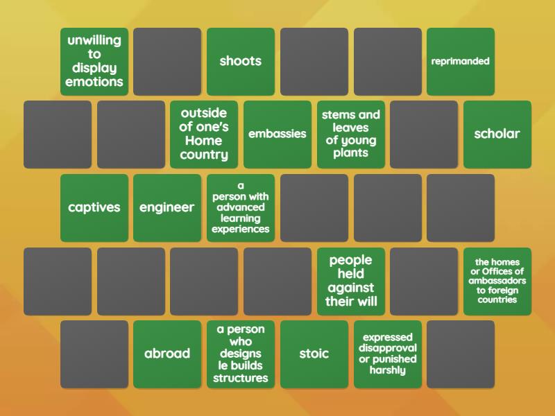 Flashcards Unit 3 Lesson 4 - Matching pairs