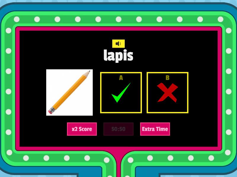 teksto at larawan - Gameshow quiz