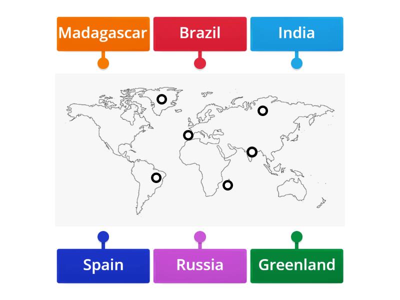 Maps 1 - Labelled diagram