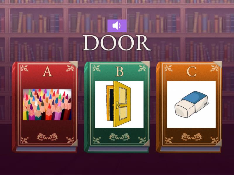 CLASSROOM OBJECTS - Quiz