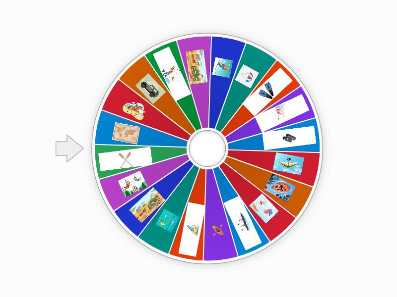 5. ACTIVITIES AND OBJECTS - Spin the wheel