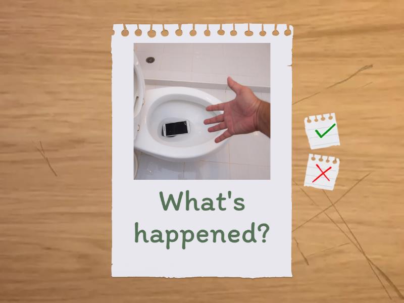 It's gone wrong - Flash cards