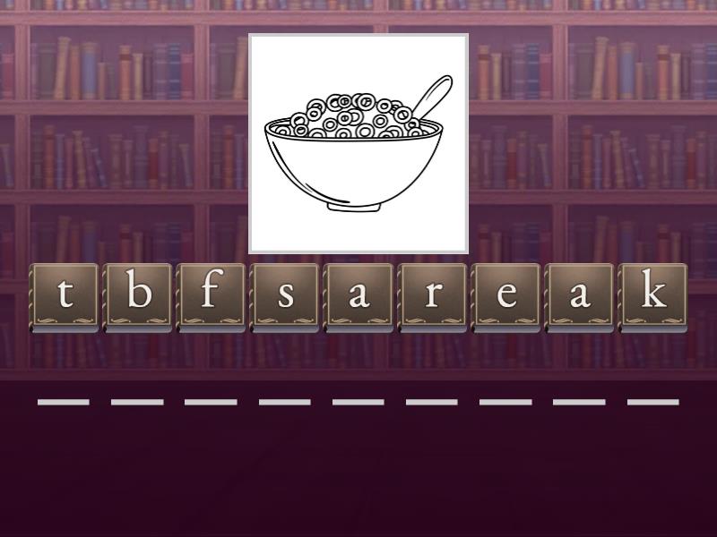 BFF 5. OUR WORLD - Anagram