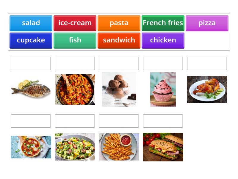 Ratatouille. Vocabulary. - Match up