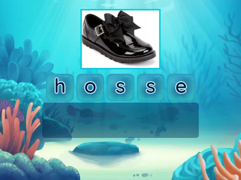 Go Getter 1 Unit 2 Clothes - Anagrama