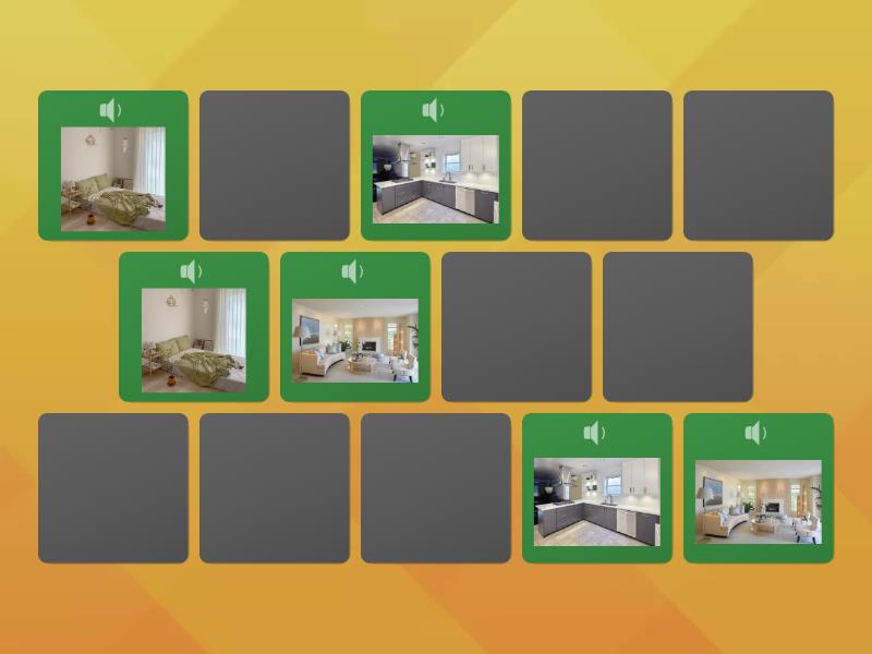 rooms - Matching pairs